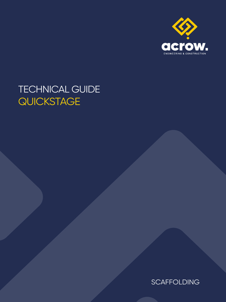 Quickstage Feb2024 Issueb | PDF | Scaffolding | Stairs