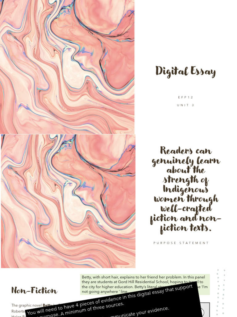 Digital Essay Example | PDF