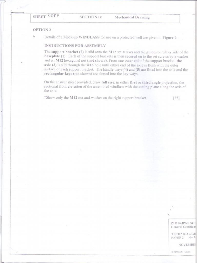 Tech Graphics Paper2 2018 | PDF