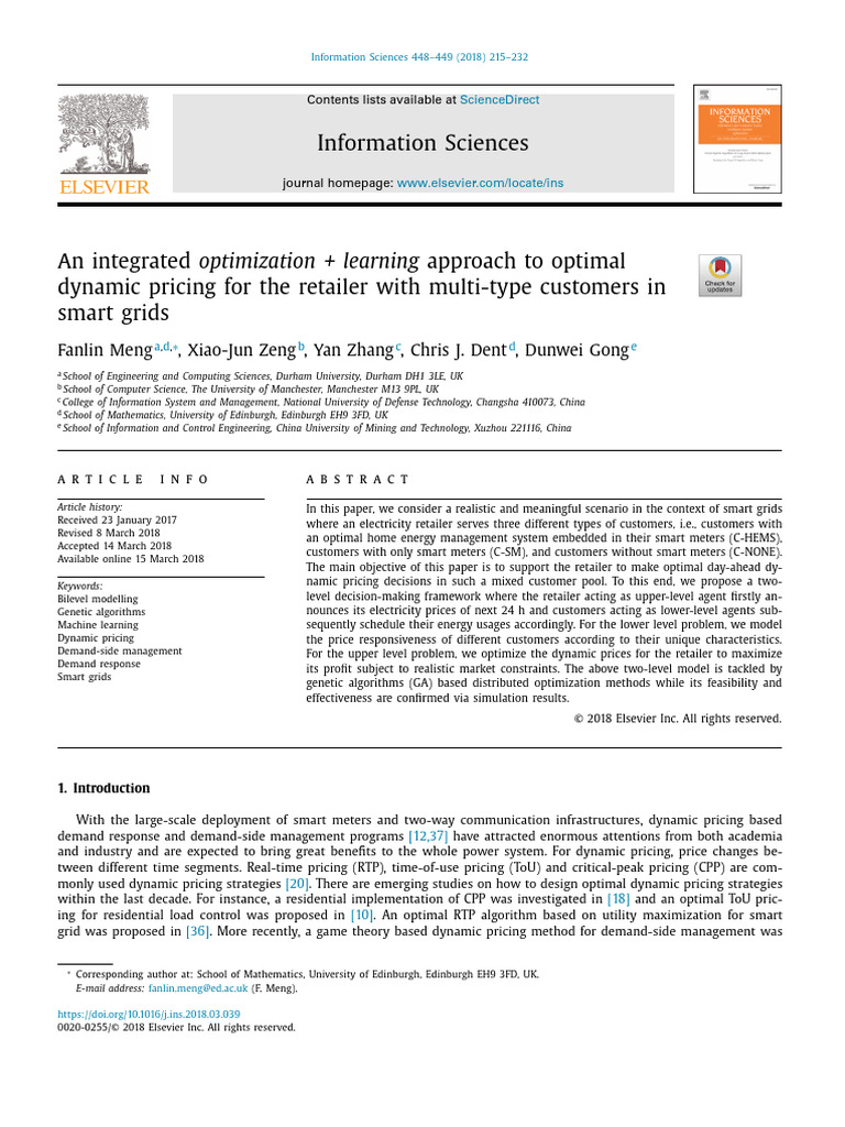 An Integrated Optimization Learning Approach Pdf Demand Mathematical Optimization