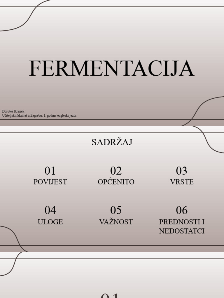 Fermentacija | PDF