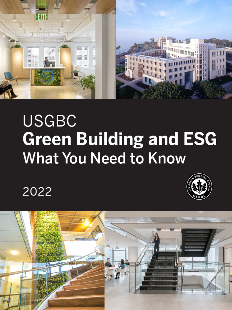 USGBC - Green Building ESG Paper - 2 | PDF | Green Building | Sustainability