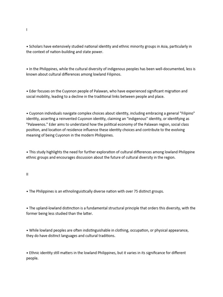 Cuyonon | Download Free PDF | Identity (Social Science) | Philippines