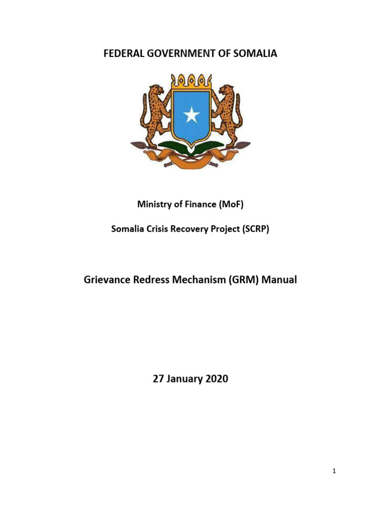 GRM Manual Approved From WB | PDF | Social Equality | Discrimination