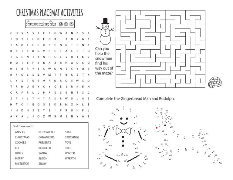 Christmas Word Search Activities | PDF | Rudolph The Red Nosed Reindeer ...