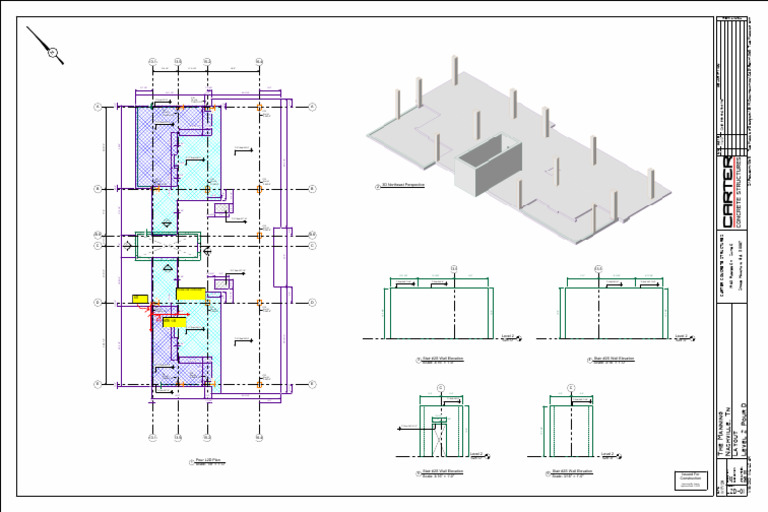 Level 2 Concrete Layout Plan | PDF