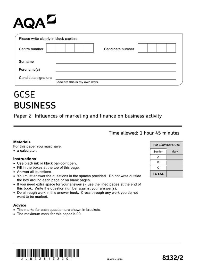 Business Paper 2 | PDF