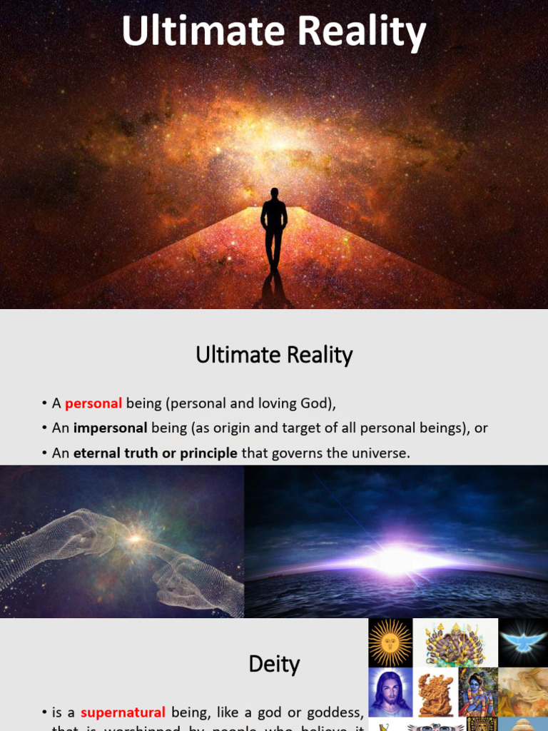 1.5 Ultimate Reality | PDF | Monotheism | God