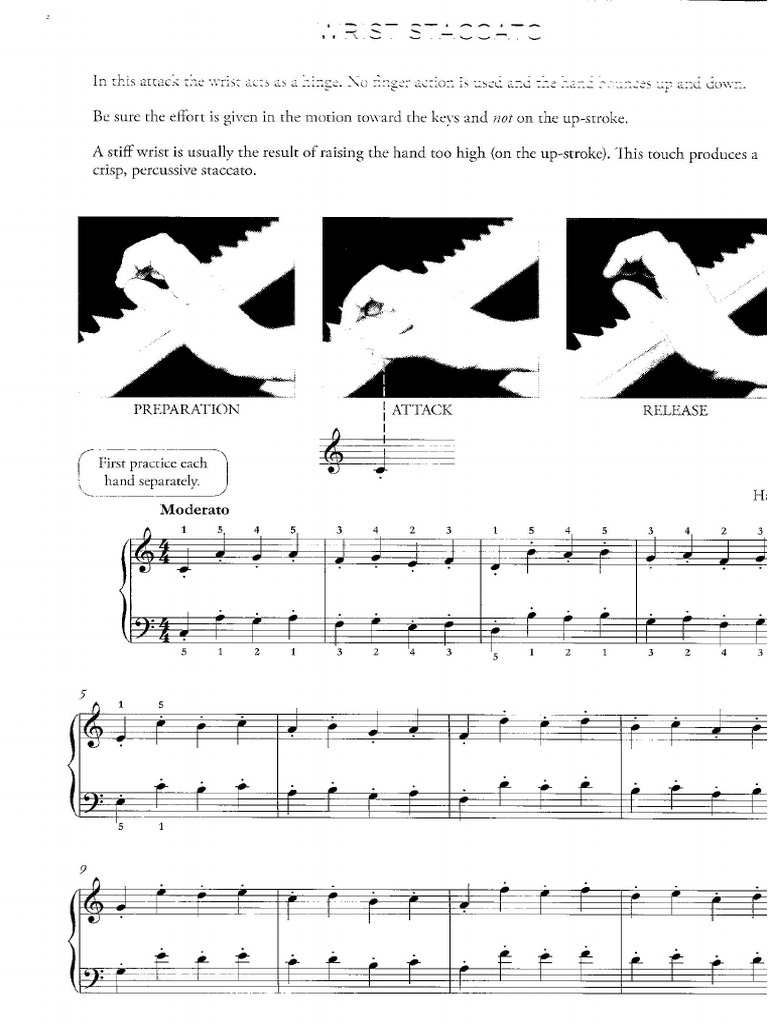 Wrist Staccato Part 1 | PDF