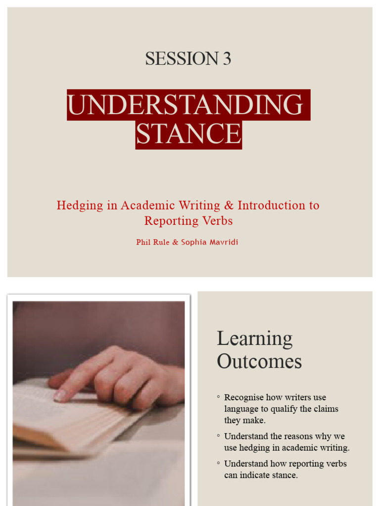 3.hedging & Stance | PDF | Adjective | Adverb