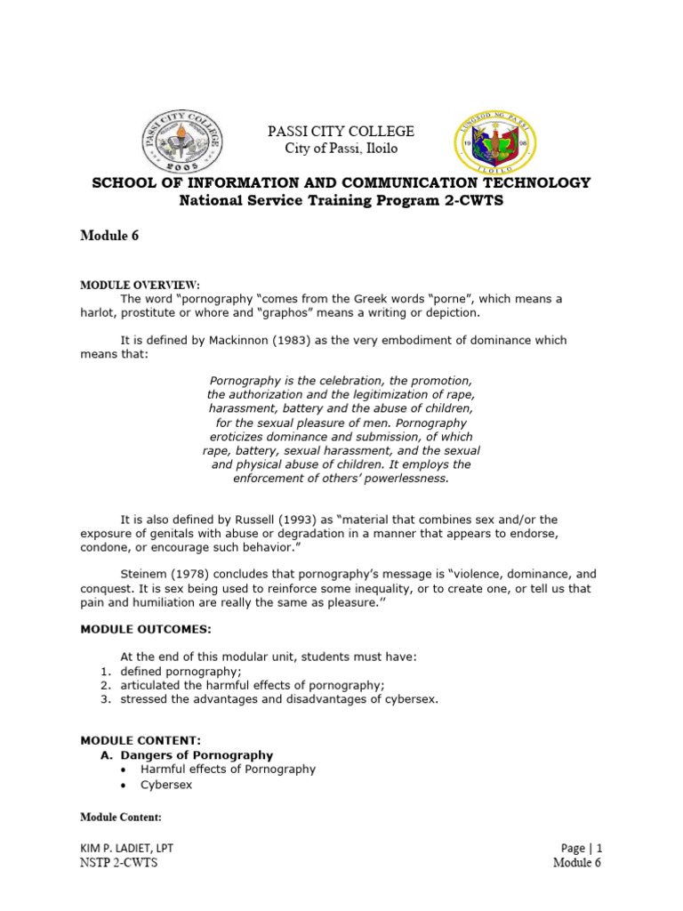Module 6 CWTS-2 | PDF | Aggression | Psychology