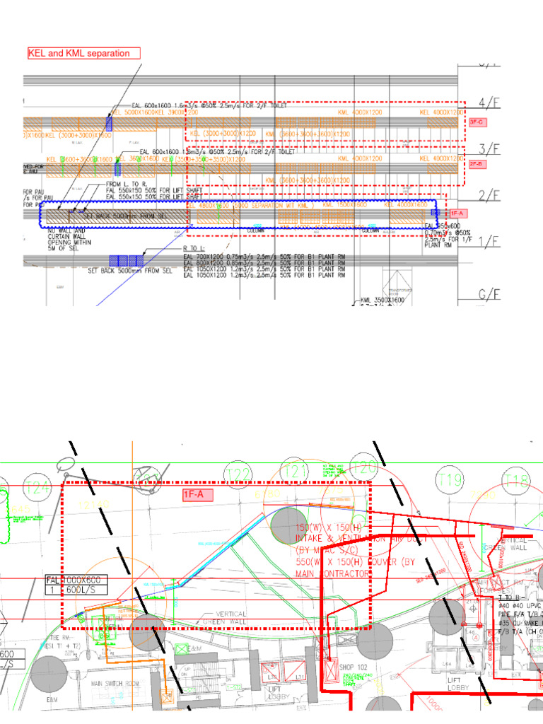 1F-3F Kitchen Louver Separation | PDF