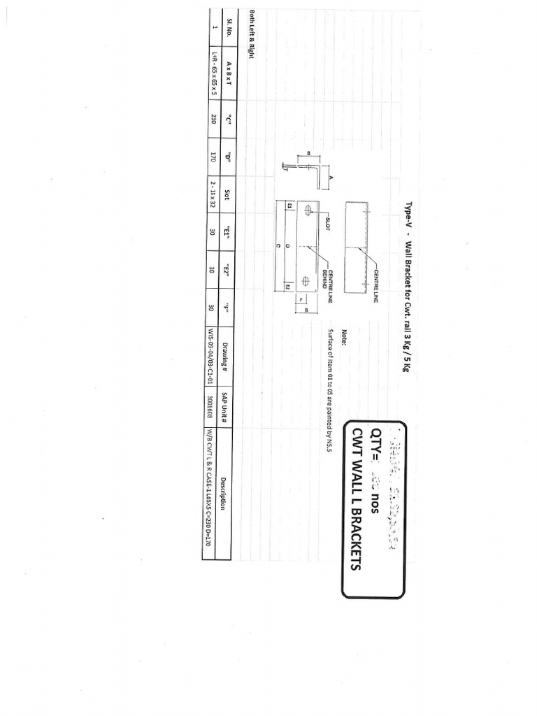 Brackets Drawings.1 | PDF