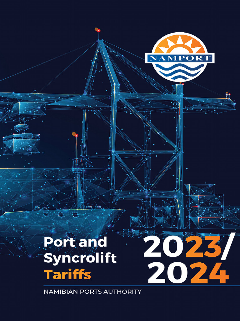 Namport 2023/2024 Port Tariffs Guide | PDF | Cargo | Maritime Pilot