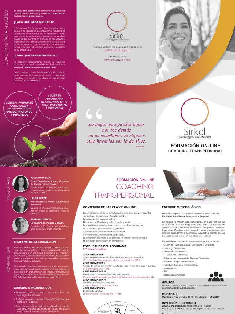 Coaching Transpersonal | PDF | Ciencias del comportamiento | Sicología