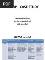 Hazop Study On Distillation Column | PDF