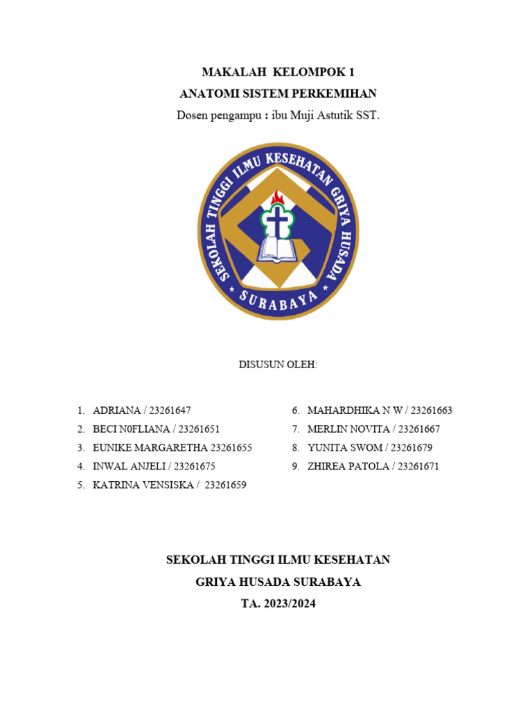 Makalah Kelompok Anatomi Fisiologi Siste | PDF