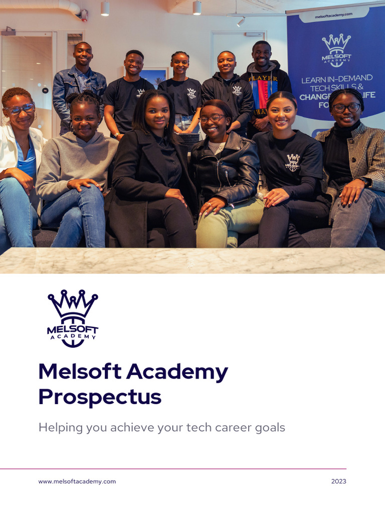 Melsoft Academy Prospectus 6 | PDF | Databases | Web Development Melsoft Academy Prospectus 6 | PDF | Databases | Web Development