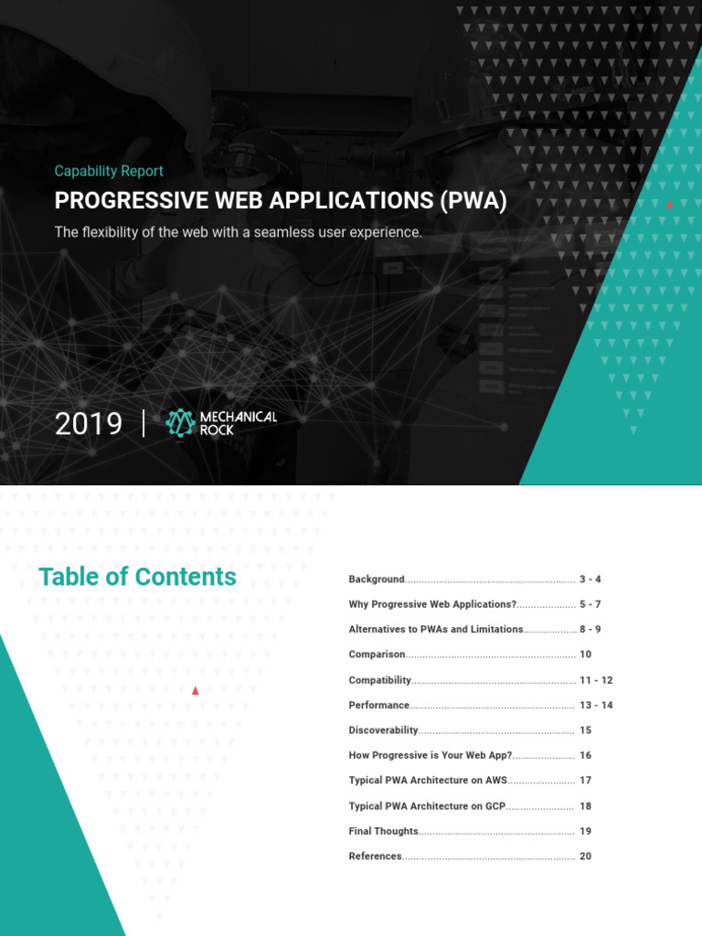 Pwa Capability Report | Download Free PDF | Mobile App | Cross Platform Software