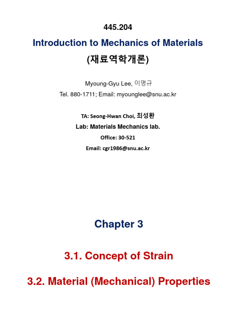 Chapter 3 - 2 | PDF | Deformation (Engineering) | Plasticity (Physics)