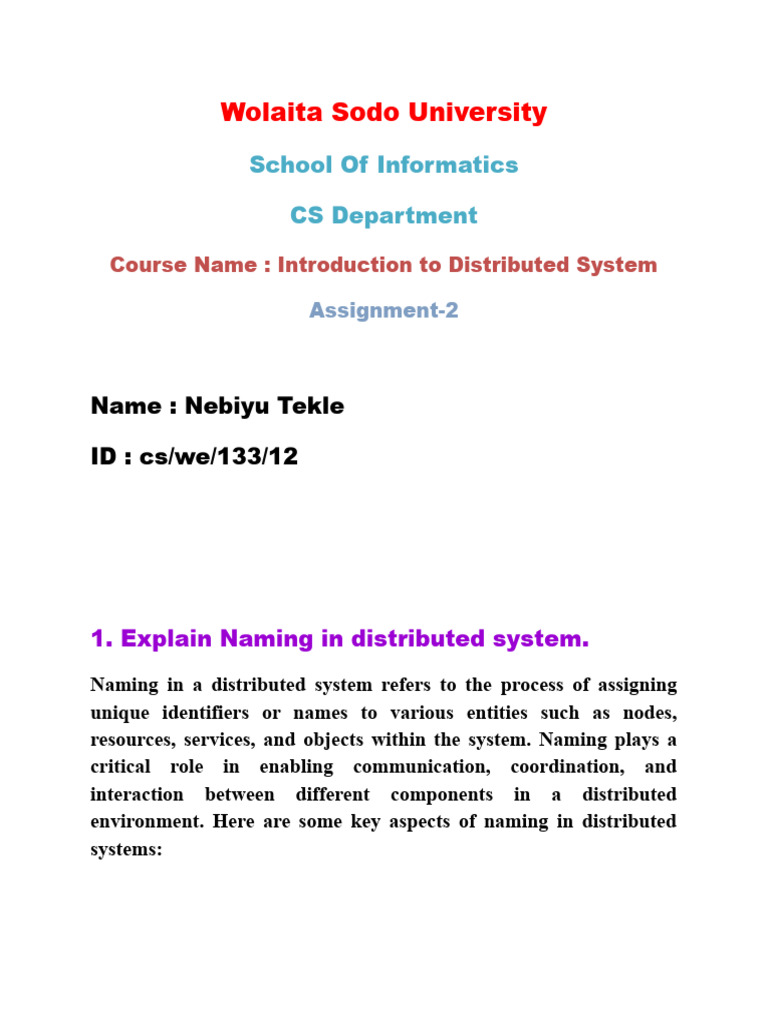Distributed 2 | PDF | Domain Name System | Osi Model
