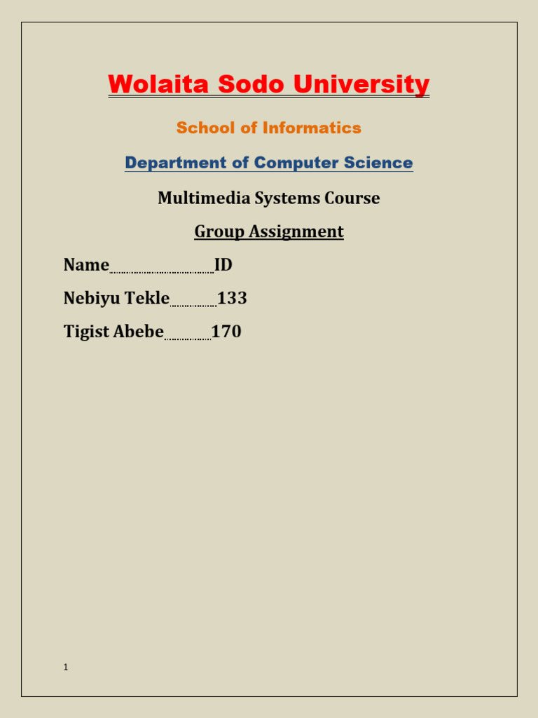 Multimedia 1 | PDF | Data Compression | Computing