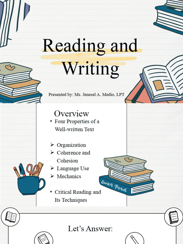 Properties of Well-Written Texts | PDF | Linguistics