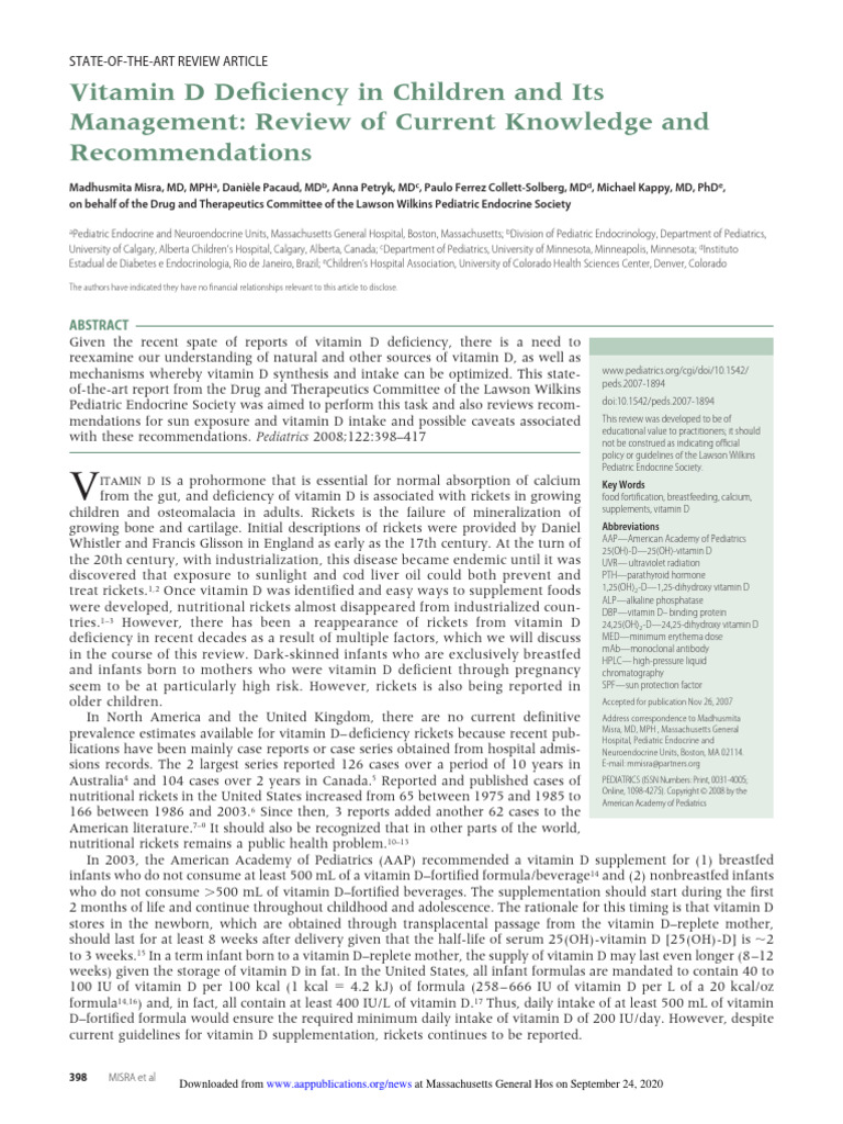 Vitamin D PES | PDF | Vitamin D | Epidermis