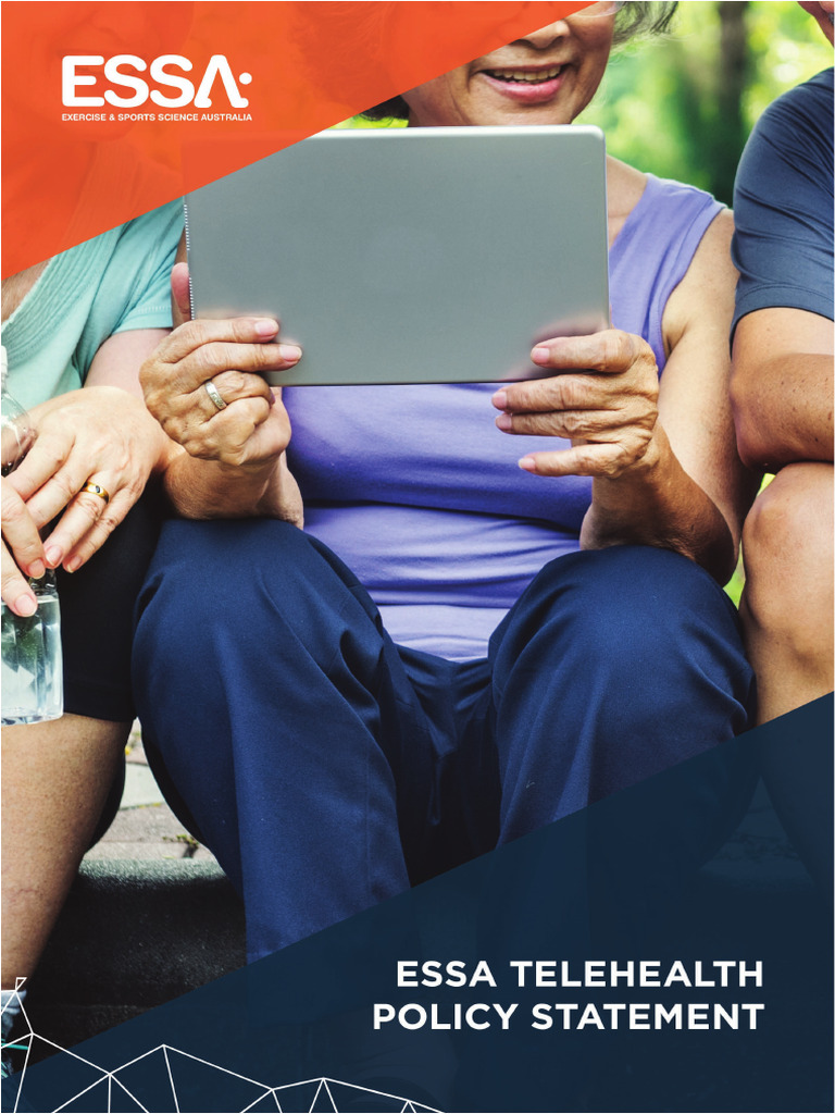 ESSA Telehealth Policy Statement 2 | PDF | Privacy | Internet