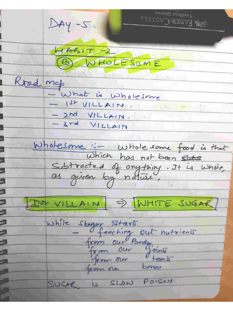 Satvic Day 5 Notes Pdf