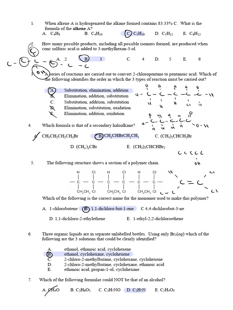 Chemistry Olympiad 2022 Final | PDF | Ph | Chemical Reactions