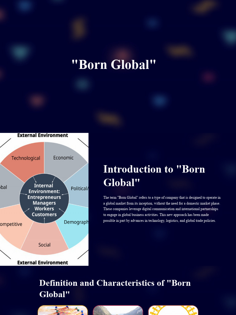 Born Global | Download Free PDF | Market (Economics) | Globalization