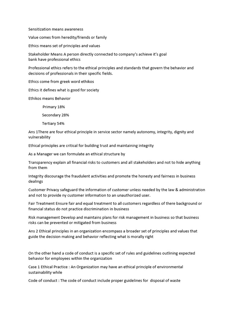 Sensitization means awareness | PDF | Corporate Social Responsibility ...