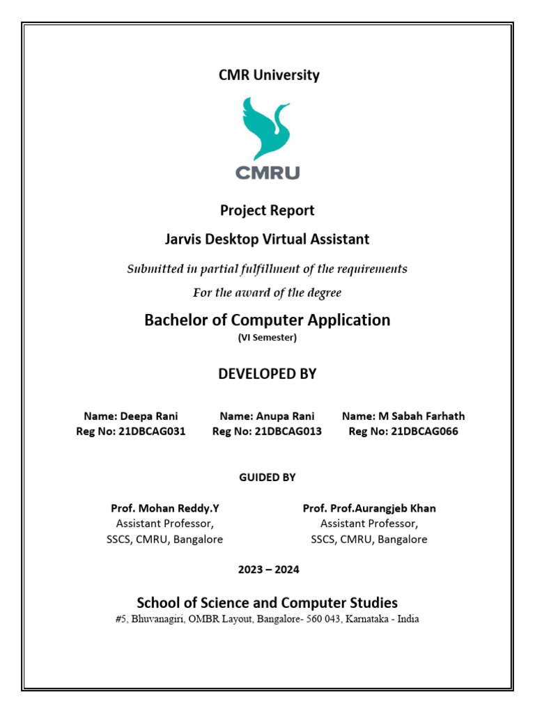 Capstone Project Report For Group | PDF | Python (Programming Language) | Operating System