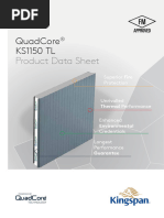 Kingspan ks1000 FF Product Data Sheet en 2023 03 03 | PDF | Building Insulation | Roof