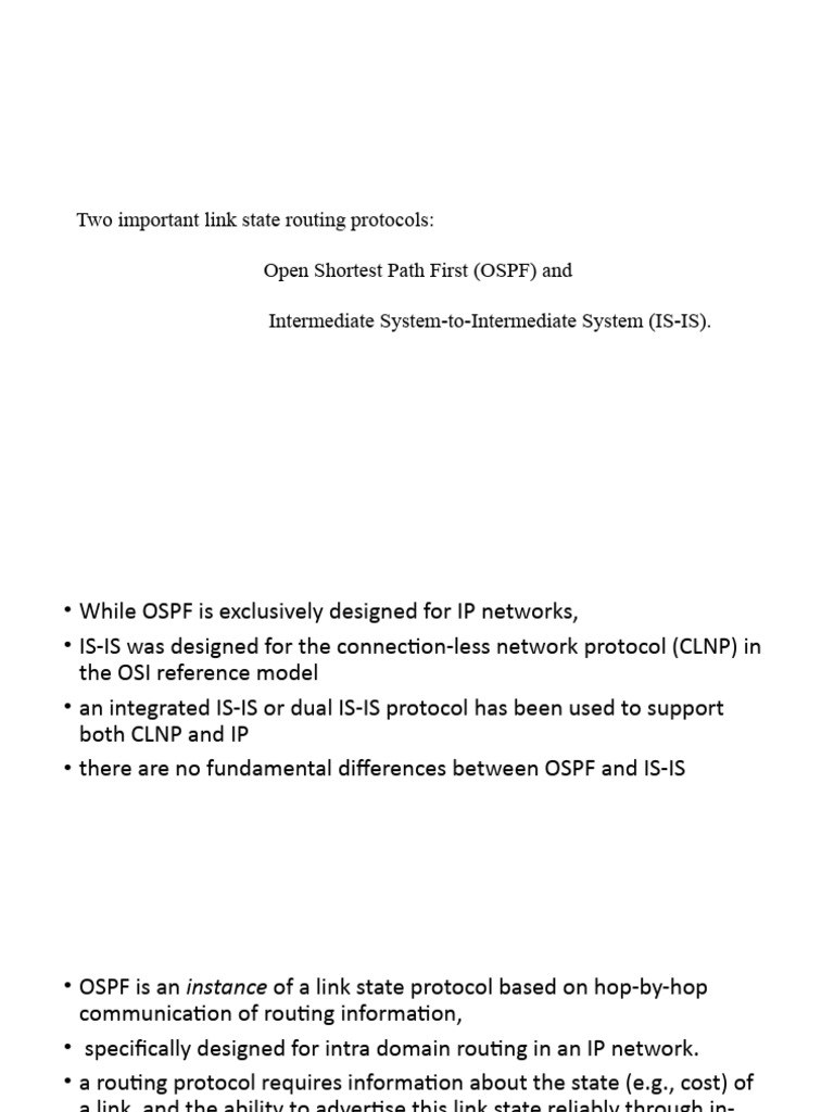 Ospf | PDF | Computer Network | Router (Computing)