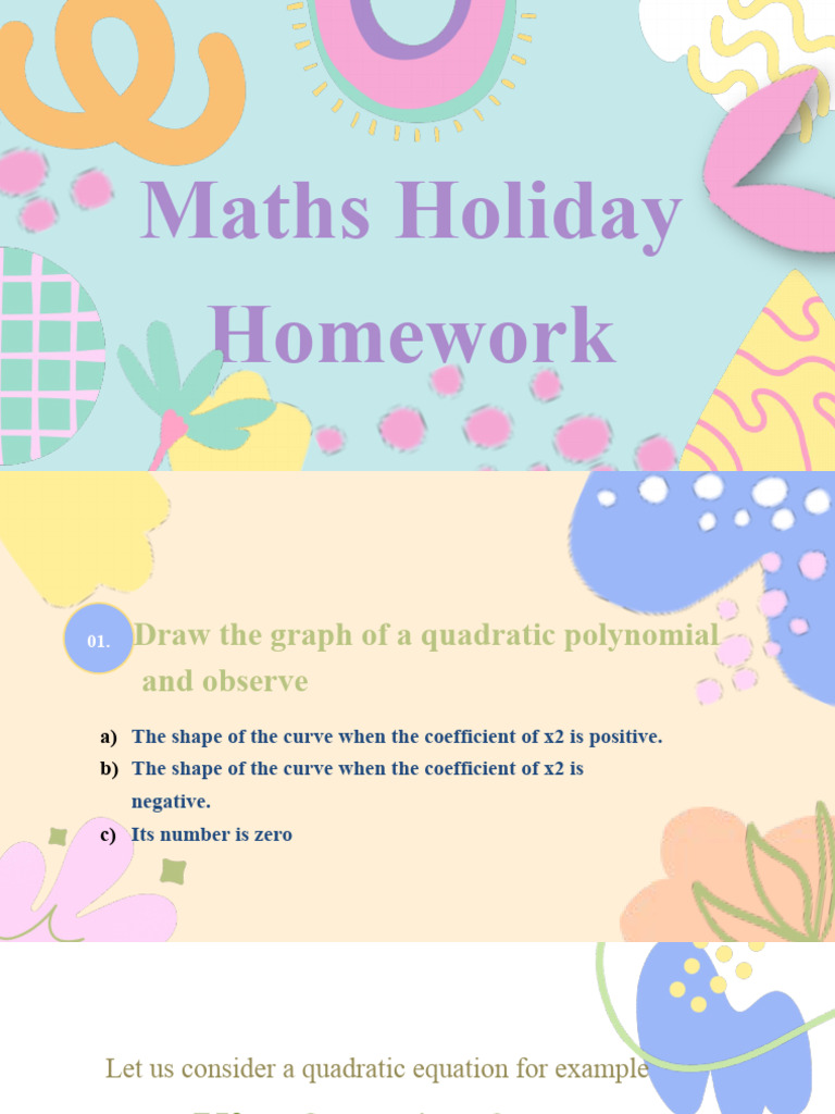 Quadratic Graphs & Linear Equations | PDF