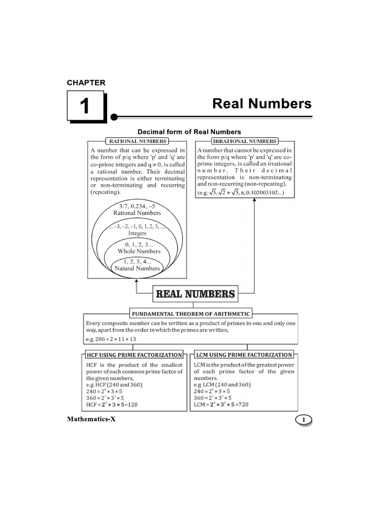 10th ch-1 question bank | PDF