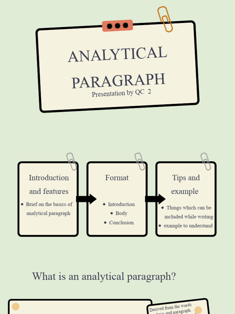 Analytical Paragraph | PDF | Chart