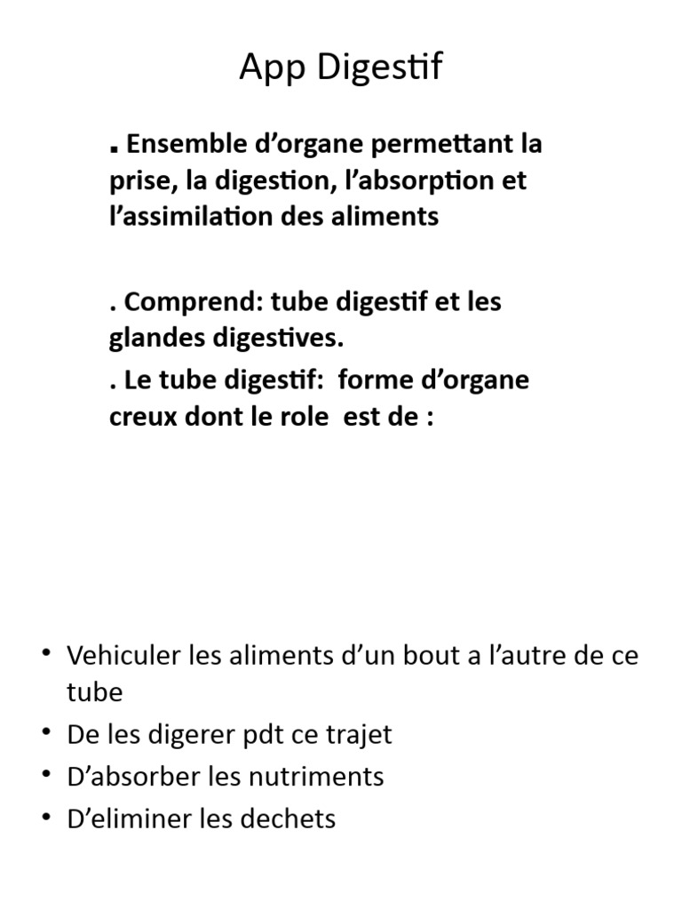 Anatomie et Fonction du Système Digestif | PDF | Estomac | Œsophage