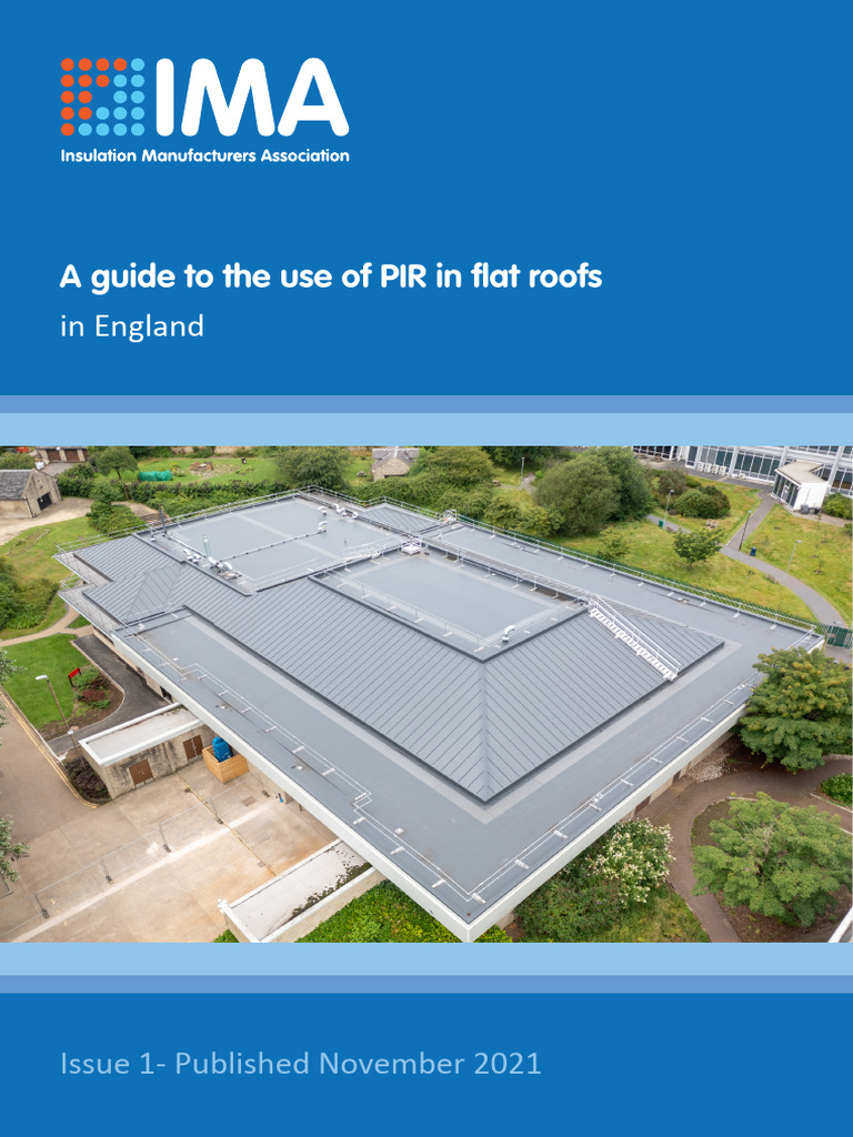 IMA PIR Flat Roof Guide England Nov 2021 FINAL | PDF | Roof | Building ...