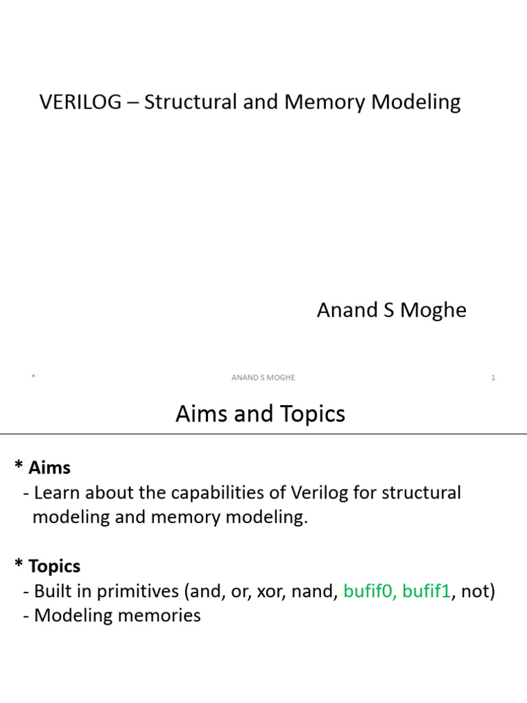 Verilog 6 Struct - Modeling | PDF | Read Only Memory | Computer Data ... Verilog 6 Struct - Modeling | PDF | Read Only Memory | Computer Data ...