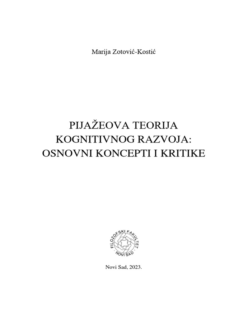 Pijazeova Teorija Pdf