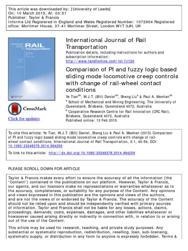 2015 - Tian Et Al - Comparison of PI and Fuzzy Logic Based Sliding Mode ...