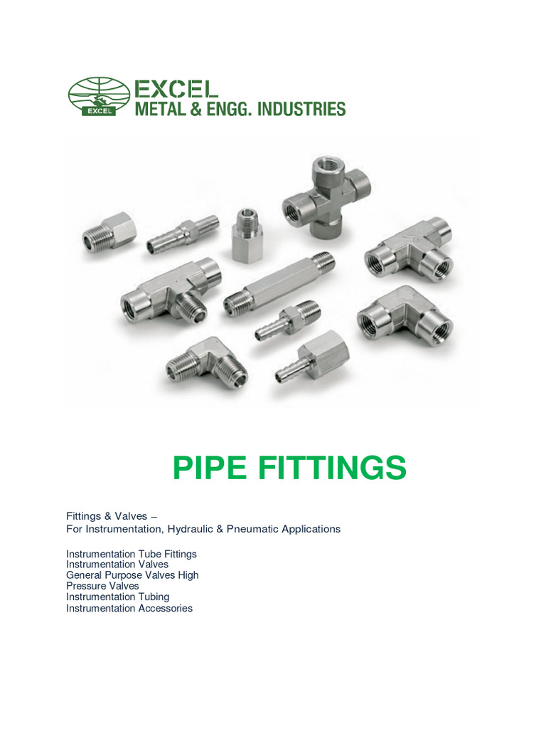 Excel Pipe Fitting | PDF | Pipe (Fluid Conveyance) | Industrial Processes
