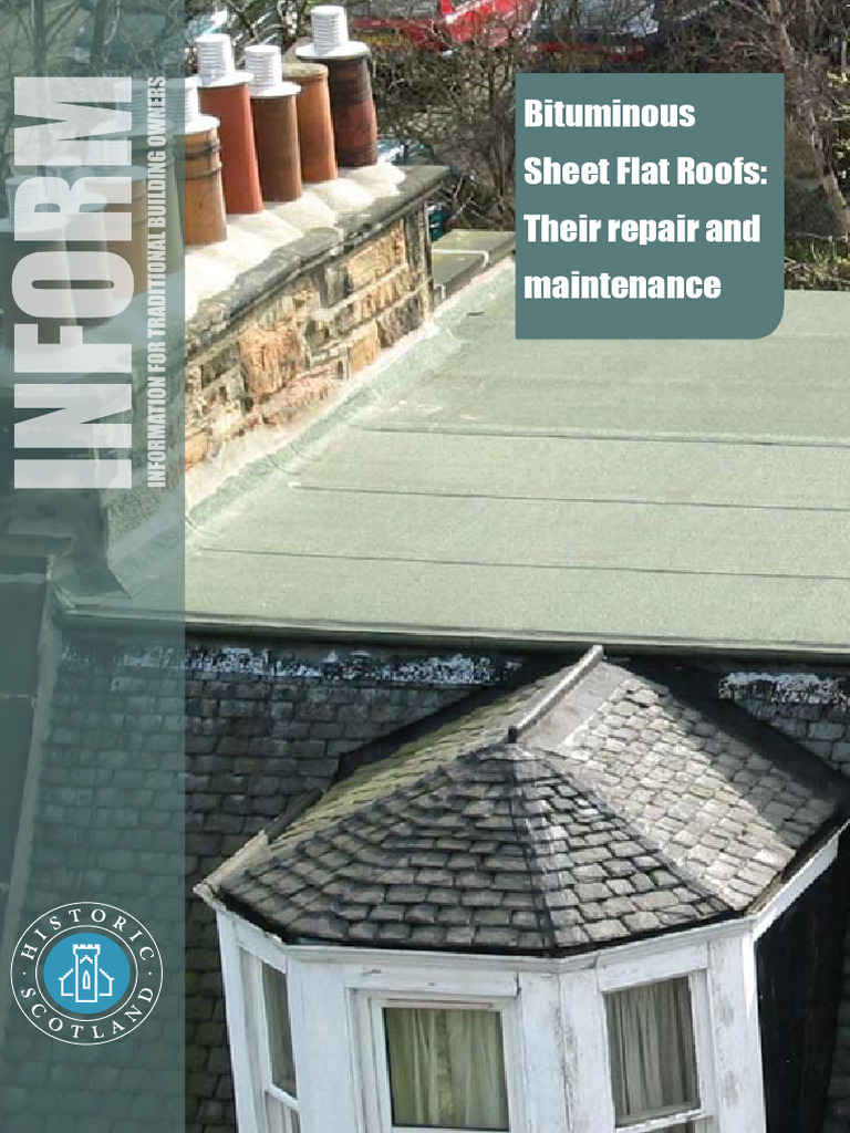 Inform Guides - Bituminous Sheet Flat Roofs | PDF | Roof | Building ...