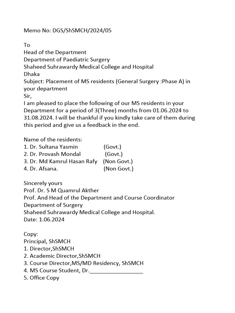 joining letter | PDF