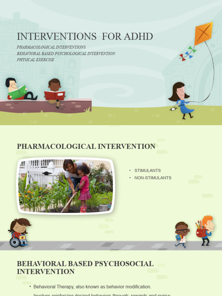 INTERVENTIONS FOR ADHD | PDF | Attention Deficit Hyperactivity Disorder ...