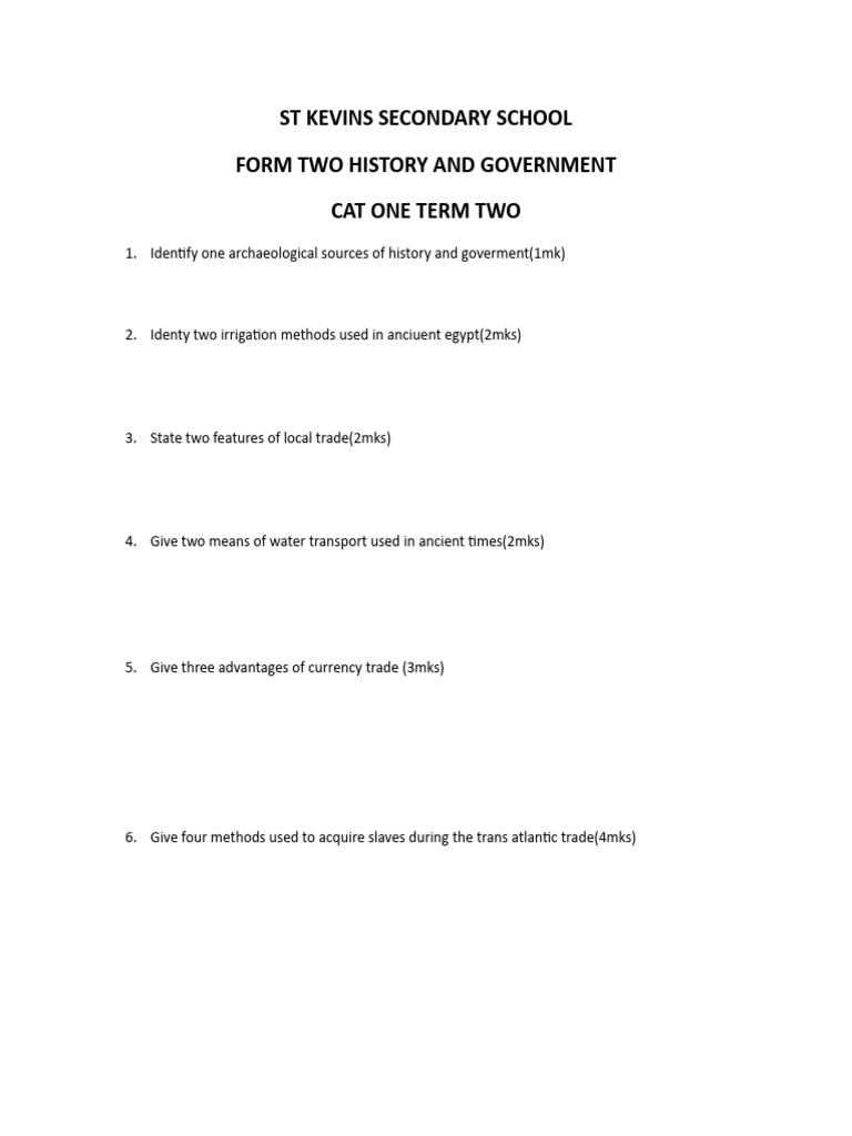History F2 | PDF