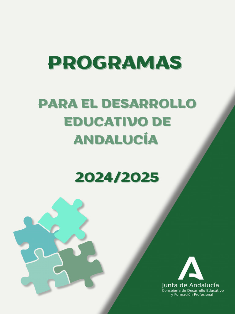 Planes y Programas Desarrollo Educativo 2024-2025 | PDF | Educación ...